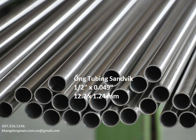 Ống thủy lực Tubing Sandvik 1/2" x 0.049" - Khang Đông Nam