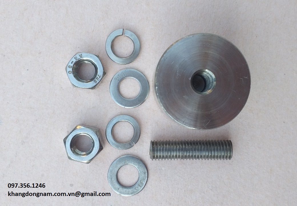 Cục Tiếp Địa Earth Boss M10 40x30 SS316 - Khang Đông Nam