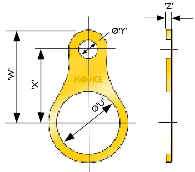 Vòng Đệm Nối Đất Cable Gland Earth Tag - Khang Đông Nam