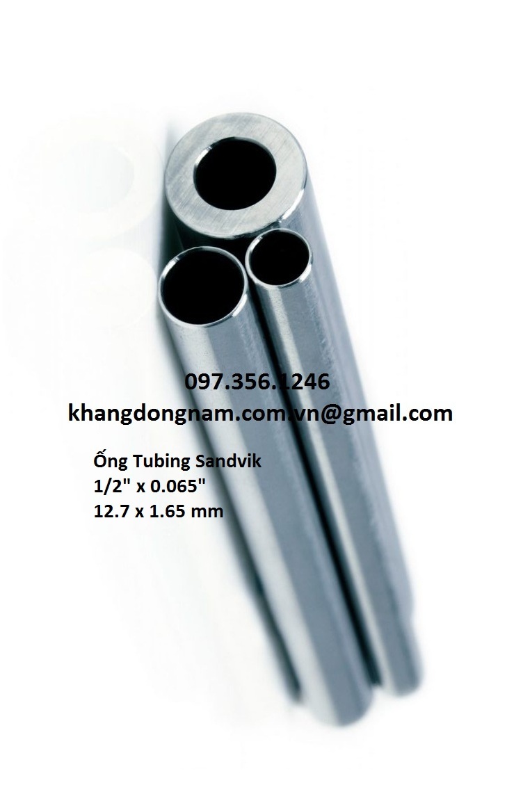 Ống thủy lực Tubing Sandvik 1/2" x 0.065" - Khang Đông Nam