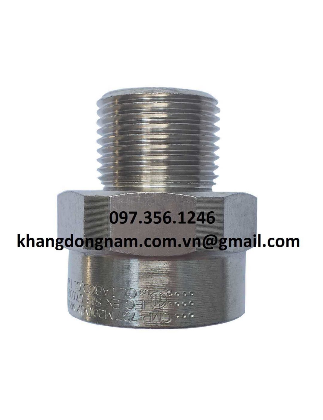 Adaptor CMP 737 M20xM25, CMP 787 M20 (male) x M20 (Female) - Khang Đông Nam