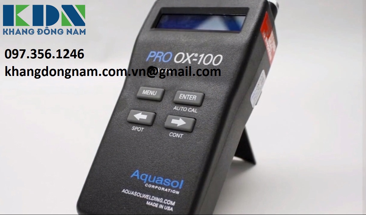 Máy Đo Lượng Oxy PRO OX-100 Aquasol - Khang Đông Nam