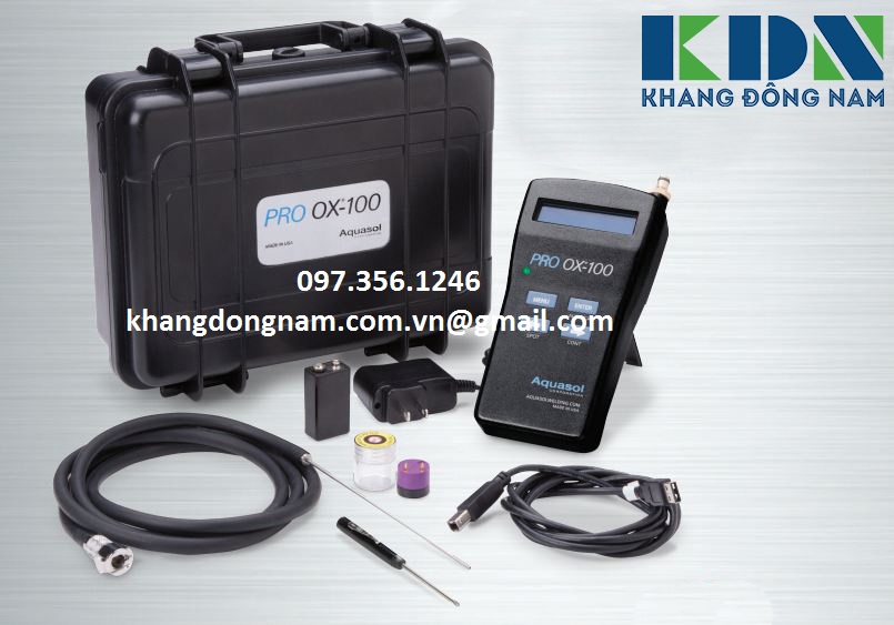 Máy Đo Lượng Oxy PRO OX-100 Aquasol - Khang Đông Nam