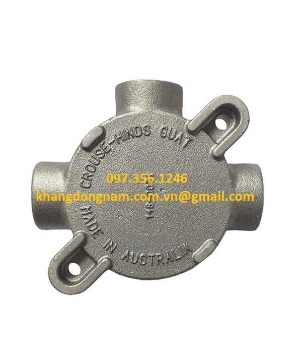 Hộp Junction Box Cooper Crouse-Hinds GUATA16M - Khang Đông Nam