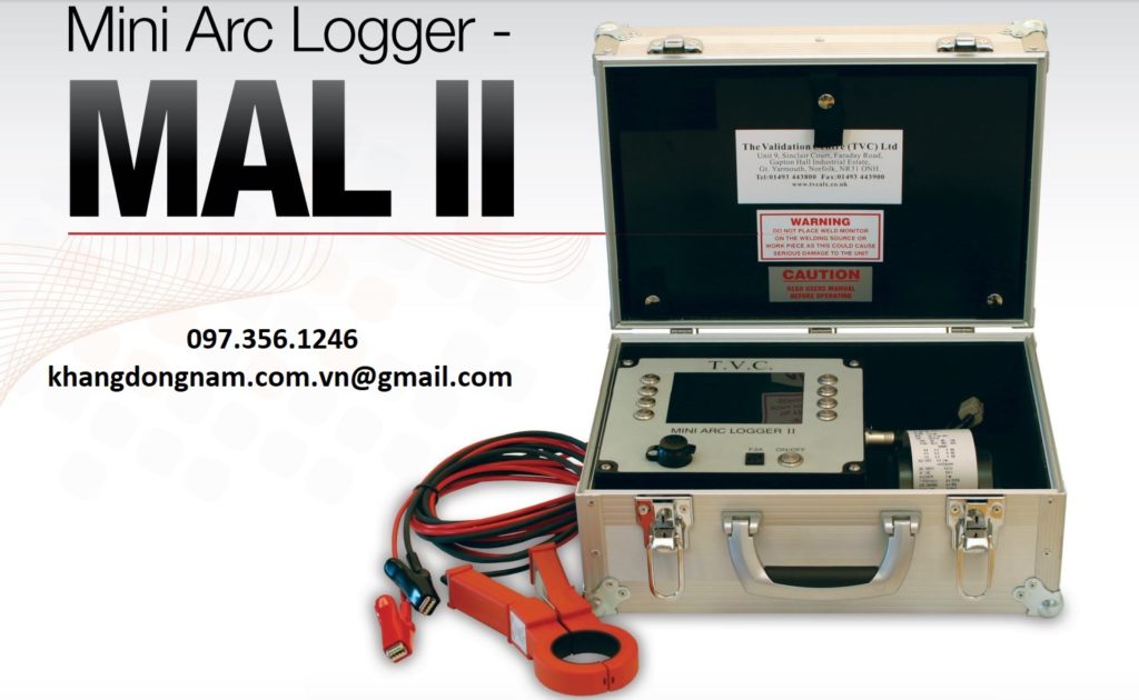 Máy Giám Sát Hàn Mini ARC Logger II TVC - Khang Đông Nam